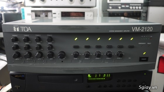 Thanh lý âm ly Toa VM 2120 cho hội nghị, phân xưởng.. | 5giay