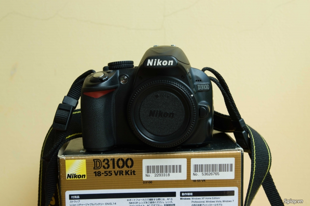 Máy ảnh - - Nikon D3100 & Kit 18-55 | 5giay