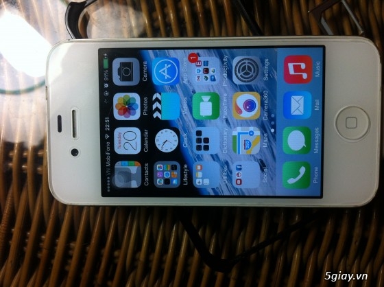 [Cần ra đi] IP4s 16GB đã lên world 5.5chai. IP4 world 32GB 4.5chai | 5giay