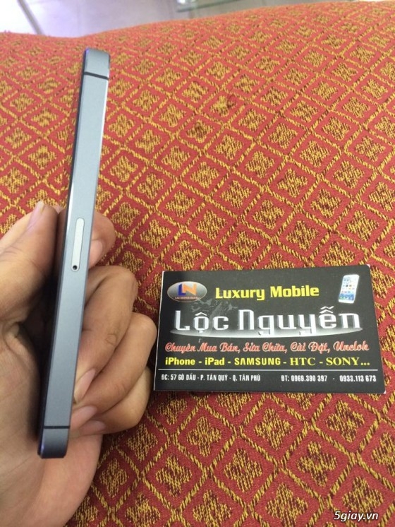 Ip5 chính hãng VN , lên full 5s grey cực đẹp ( hình thật ) | 5giay
