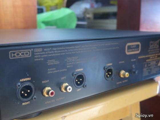 Nâng cấp, Cần bán CDP CARY 303 HDCD (USA) và Pre Plinius M12 made in ...