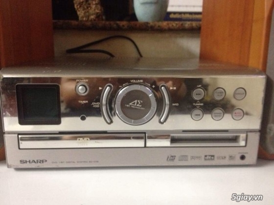 Loa-amply SHARP giá 1tr6 + đầu đĩa DVD Nhật 200k hàng đẹp long lanh | 5giay