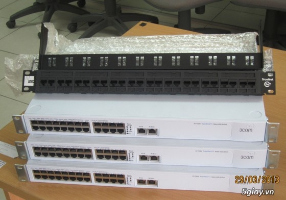 HCM - - Thanh lý Patch panel Cat 5e ADC, Cisco Switch 2960, Điện thoại ...