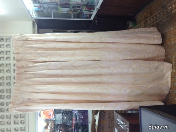 HCM - - Thanh lý màn cửa màu xanh, trắng kem hàng nhập,drap,uốn setting ...