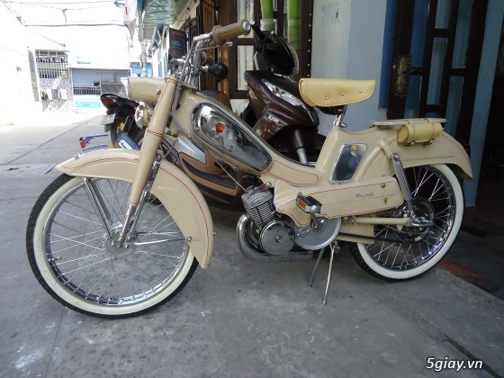 Xe cổ mobylette av85 mới dọn cực đẹp ,long lanh | 5giay