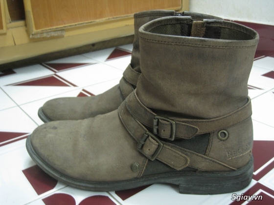 Giày dép - - Đôi boot da REPLAY chính hãng, siêu bụi, siêu chất!!! | 5giay
