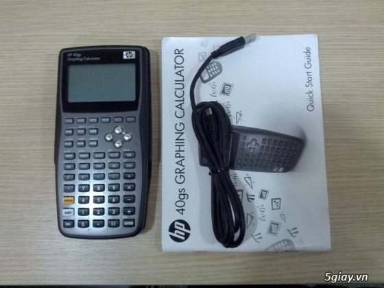 HCM - - Bán máy tính HP 40GS GRAPHING CALCULATOR | 5giay