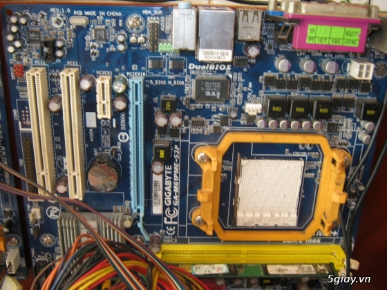 HCM - - Bán Main Giga 945 + Core 2 E6400, Main Amd AM2+/AM3 Giga M61P ...