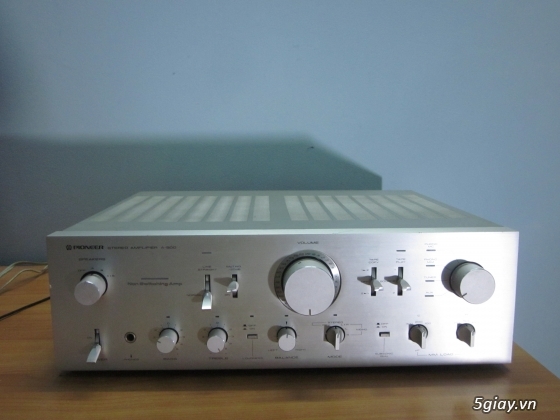 CD Sony 228ESD, amply Pioneer A-500, loa Pioneer CS-R500 | 5giay