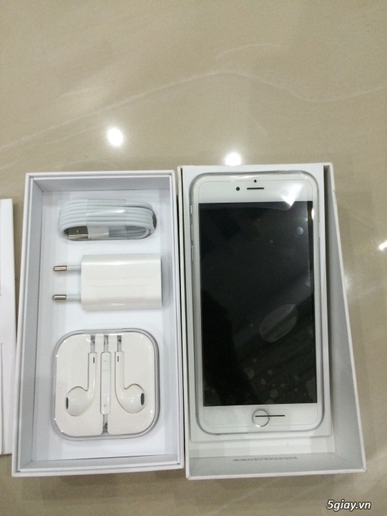 IPHONE 6 PLUS 16G Trắng QT FullBox Máy Đẹp 99%999999 Chính Hãng FPT Còn ...