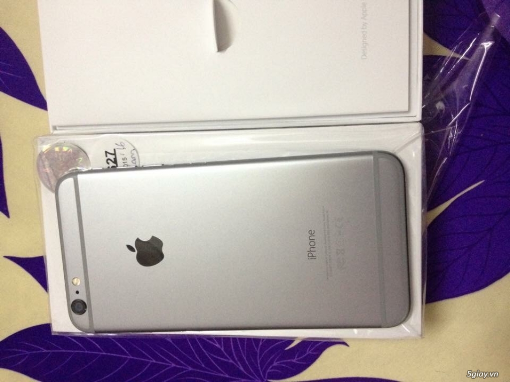 Bán nhanh trong ngày ip6 plus, xám, 16gb, hàng tgdd, mới mua 2 ngày | 5giay