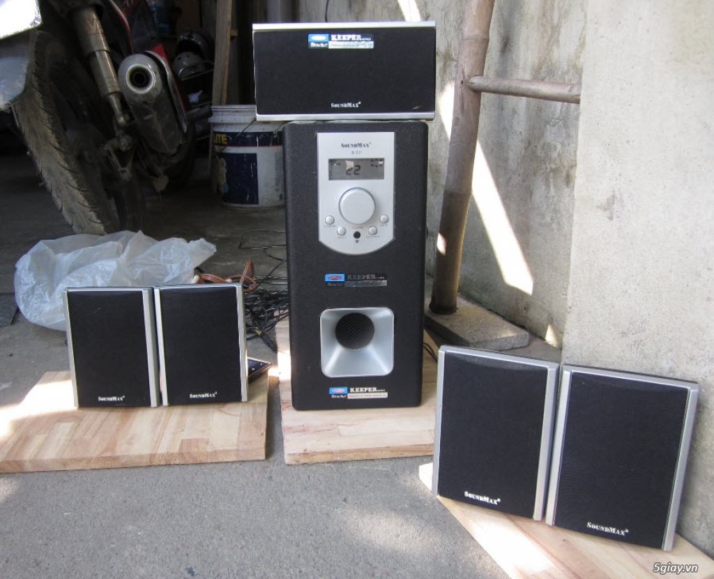 Loa SoundMax B-50 (2.1/5.1) | 5giay