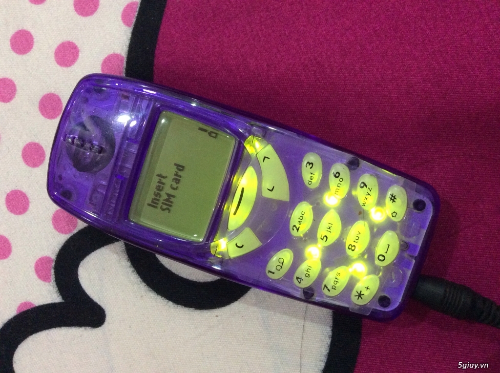 Nokia 3300a xanh và cam,5610 trắng T-mobile, 7500 đen, 6230i,3310 tím ...