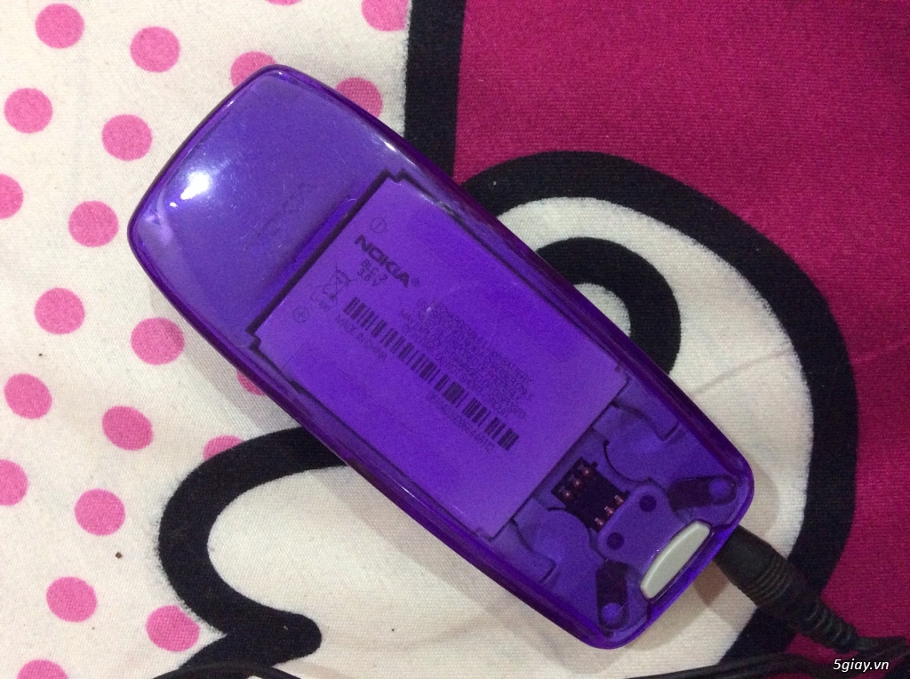 Nokia 3300a xanh và cam,5610 trắng T-mobile, 7500 đen, 6230i,3310 tím ...