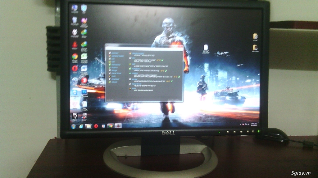 Thùng máy Pentium G3220 , Main : Asrock H81M-DGS .. màn hình dell 2005 ...