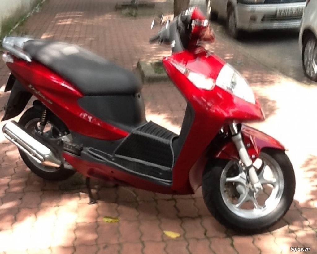 Honda DYLAN 150 màu đỏ xe Zin rất đẹp,ngay chủ | 5giay