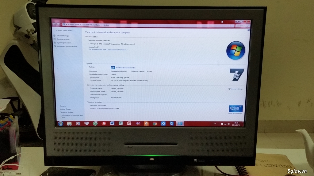DESKNOTE Hitachi 20 inch, 2 triệu | 5giay