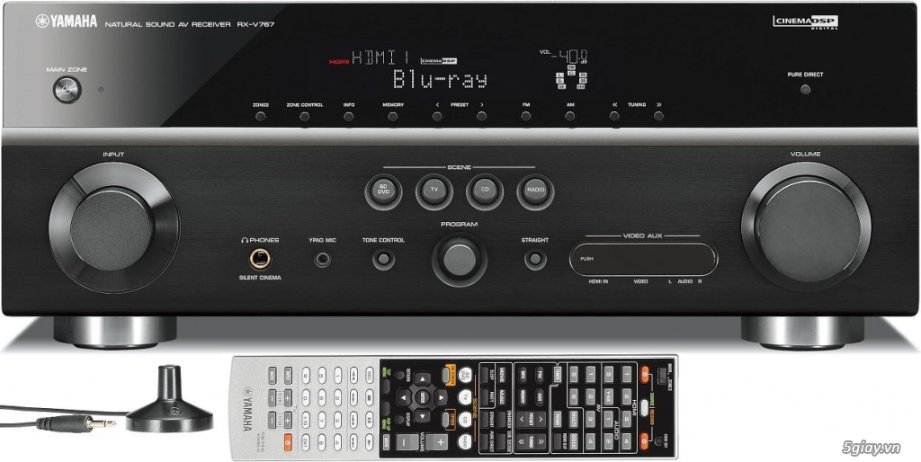 Amply Yamaha RV-X767 7.2 kênh . Thanh lý | 5giay