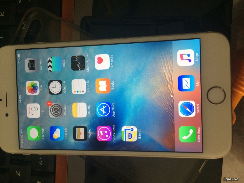 ip 6 plus gol 64g zin re | 5giay