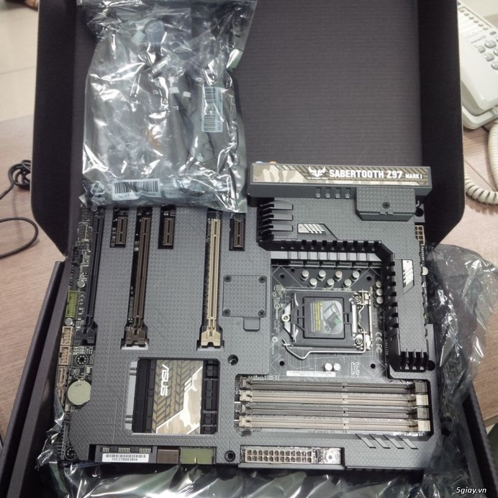 Mainboard ASUS SABERTOOTH Z97 MARK 1 | 5giay