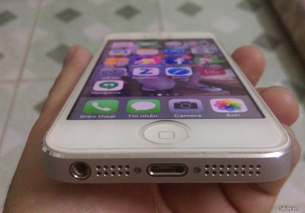 ip 5 32G màu trắng | 5giay