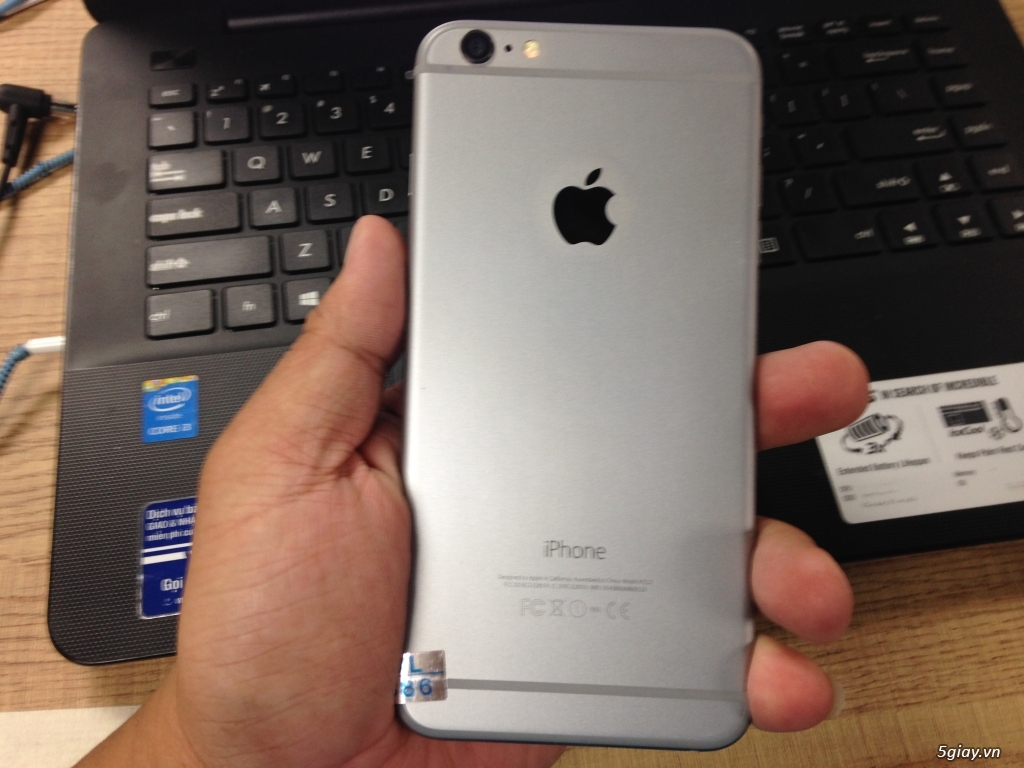 Lô hàng ip6 plus 16gb Quốc tế Gray 98-99% zin A-Z bao thợ giỏi nhất SG ...