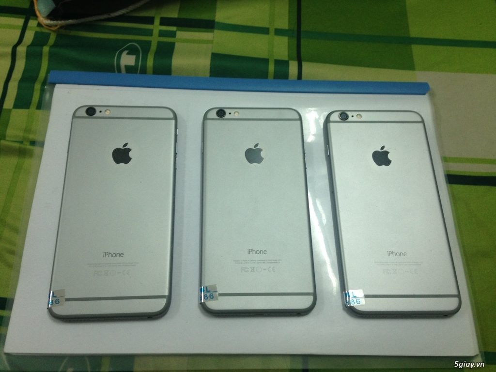 Lô hàng ip6 plus 16gb Quốc tế Gray 98-99% zin A-Z bao thợ giỏi nhất SG ...