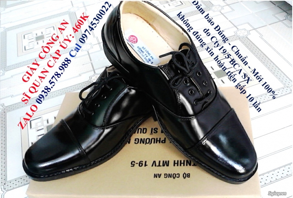 Giầy công an, giầy quân đội, Dây nịt lưng sĩ quan, áo khoác POLICE, Nón ...