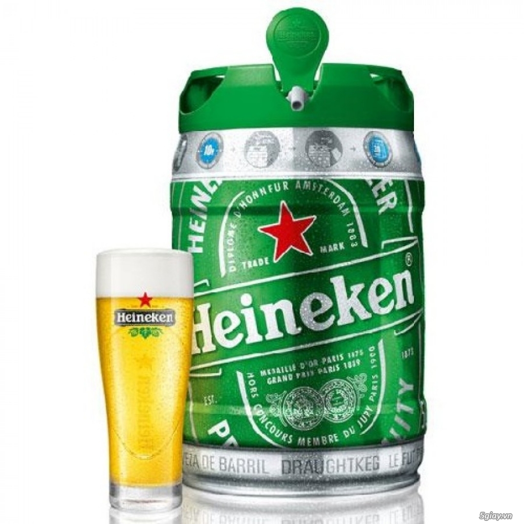 BIA HEINEKEN NHẬP TỪ HÀ LAN | 5giay