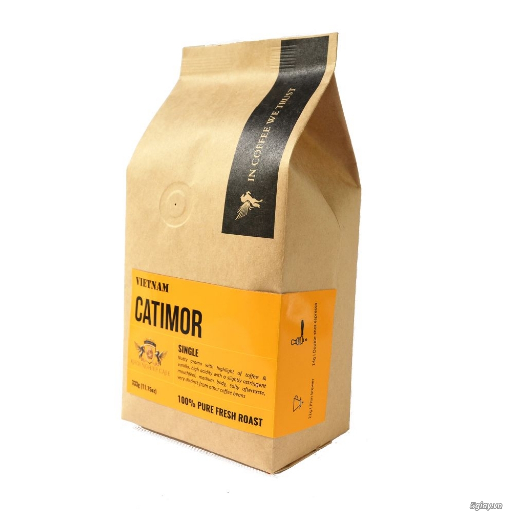 Single Origin ARABICA CATIMOR – Cà Phê Xuất Khẩu Loại 1 | 5giay