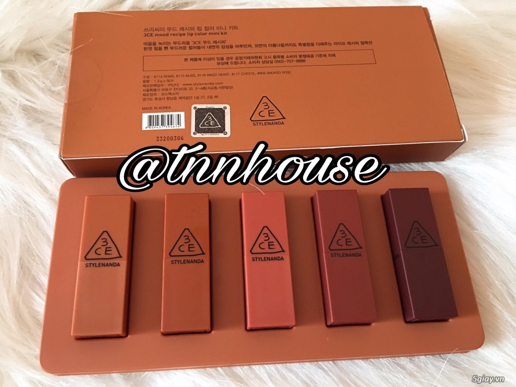 Thanh Lý set son 3CE mini và nhiều sản phẩm khác | 5giay