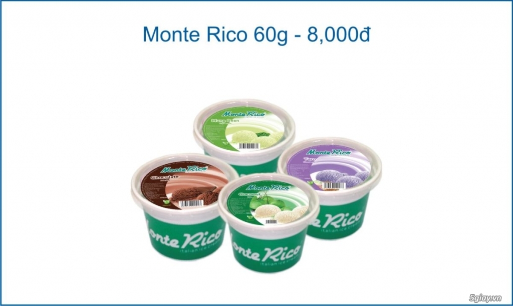 Kem Tươi Kem Cây Kem Hộp Kem Monterosa Siêu Ngon Hấp Dẫn Giải Nhiệt 5giay