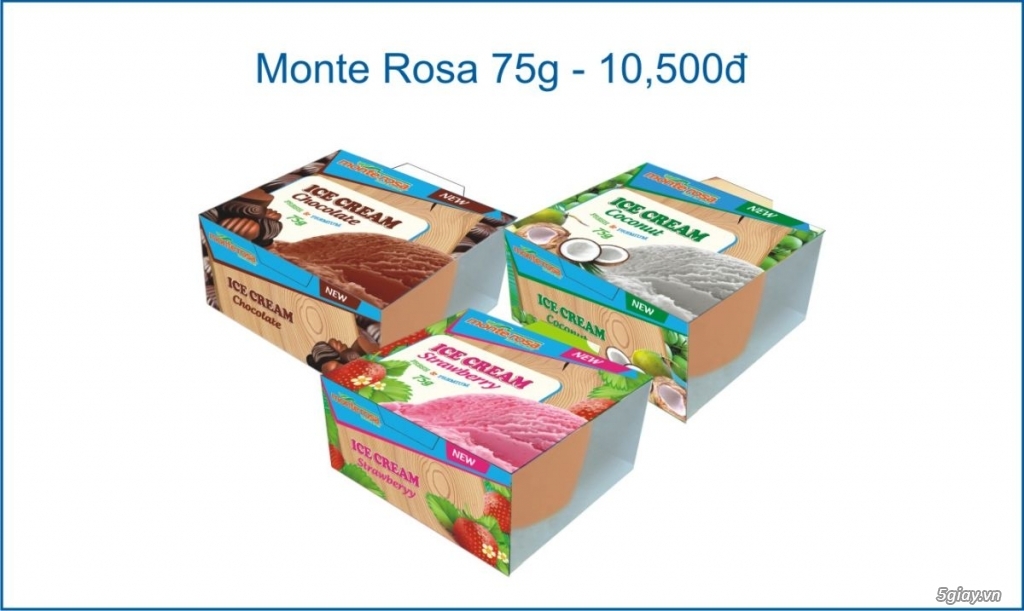 Kem tươi-Kem cây-Kem hộp-Kem Monterosa siêu ngon hấp dẫn, giải nhiệt ...