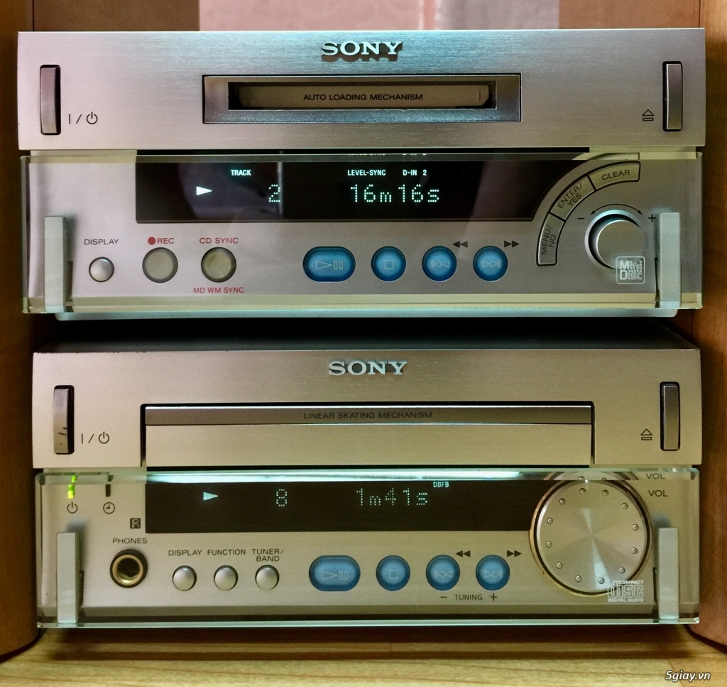 Dàn size Trung cao cấp 2 thớt SONY MDS-SD1 made in JaPan | 5giay