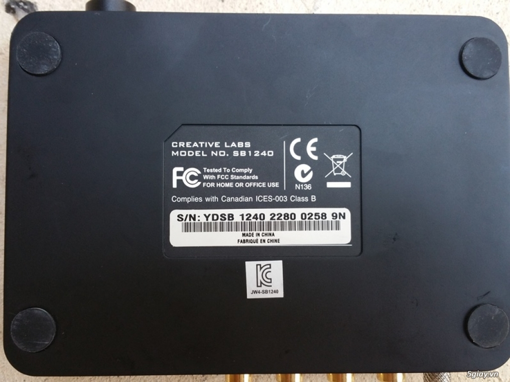 Sound Blaster X Fi HD SB1240 power by THX TruStudio Pro | 5giay