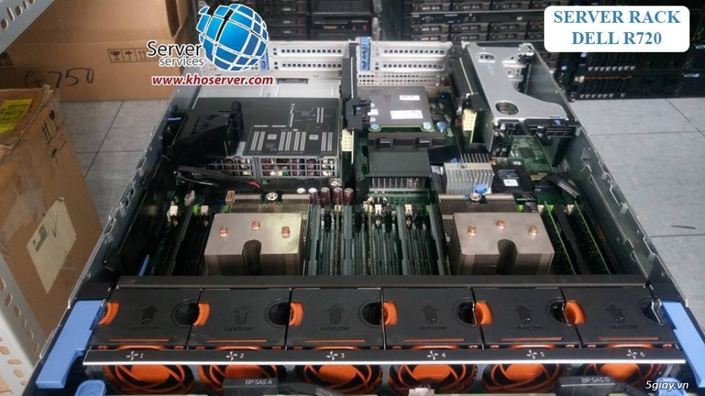 SERVER RACK DELL R720 ( 8 TRAY 3.5IN) | 5giay