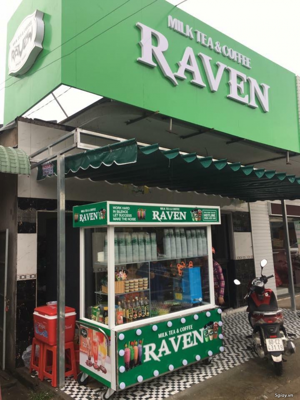 Trà sữa trân Châu - Raven Milk Tea - 100% Hương liệu tự nhiên. | 5giay