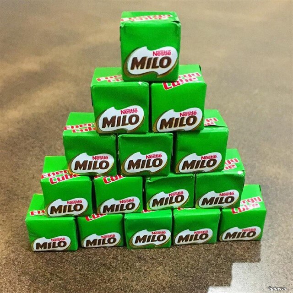 Kẹo milo Cube thái lan 100 viên chỉ 180K | 5giay