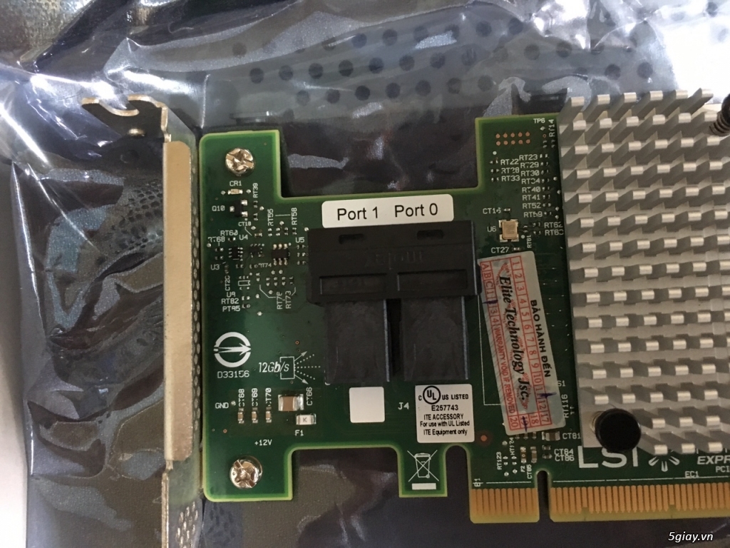 Bán Card RAID M1215 SAS/SATA + Cáp SFF8643 to SFF8087 | 5giay