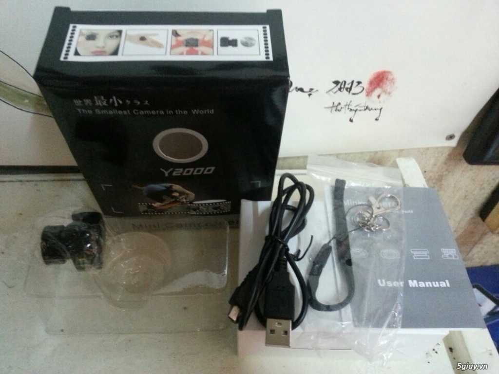 camera mini Y2000 nhỏ nhất thế giới | 5giay