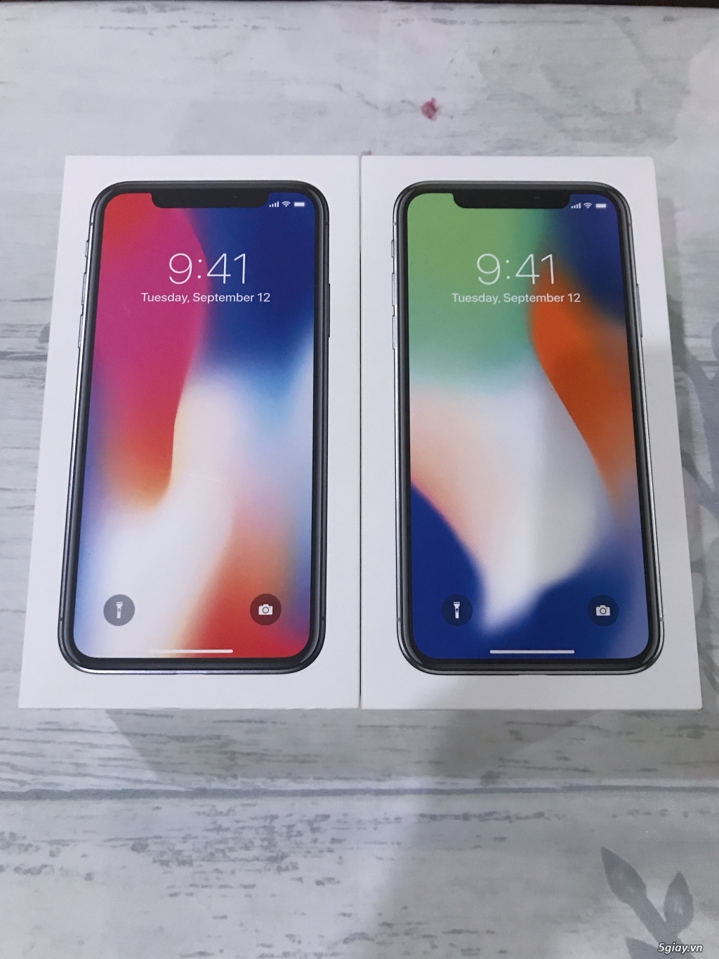 iphone X q.tế trắng - đen 64gb & 256gb giá bèo | 5giay