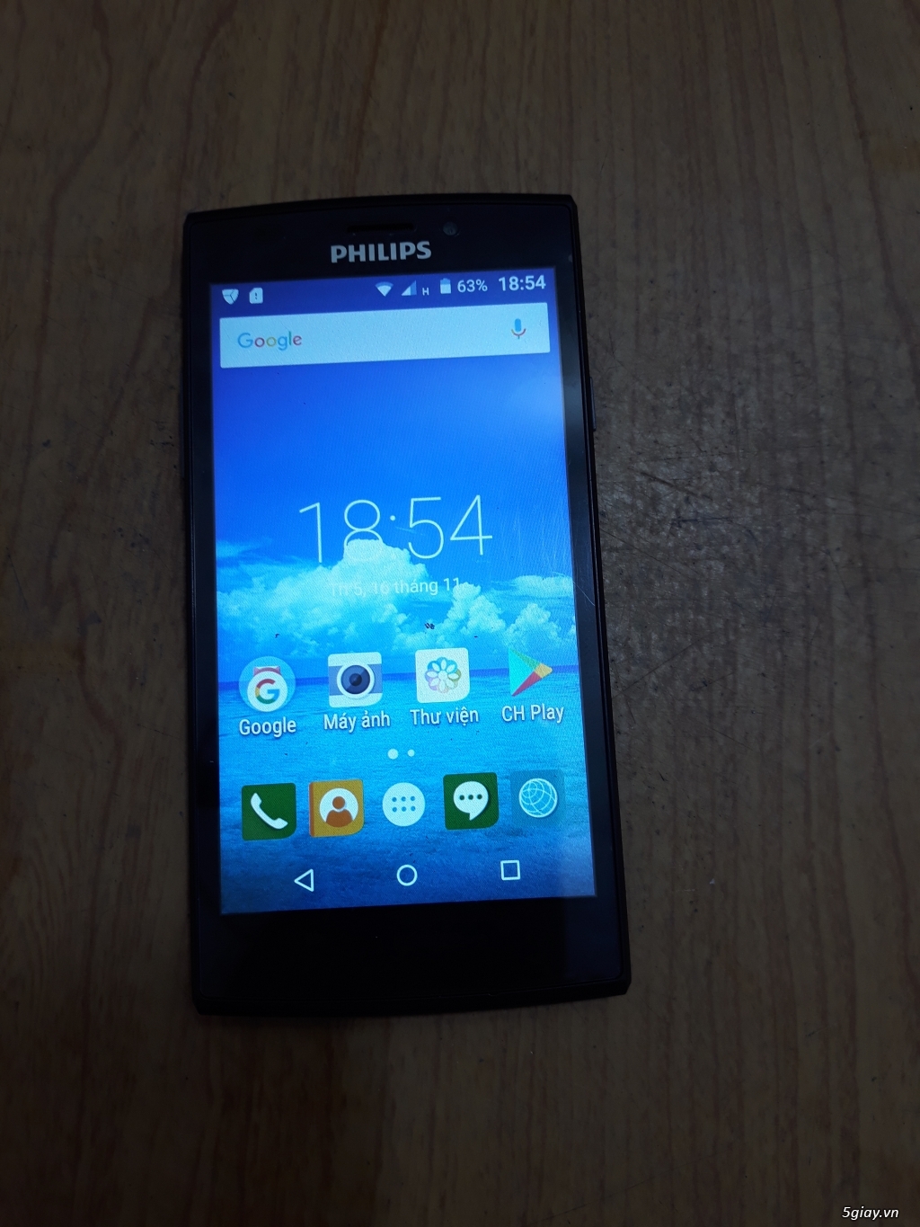 Thanh lý điện thoại PHILIPS S337 ,còn mới 100% ,còn một năm bảo hành | 5giay