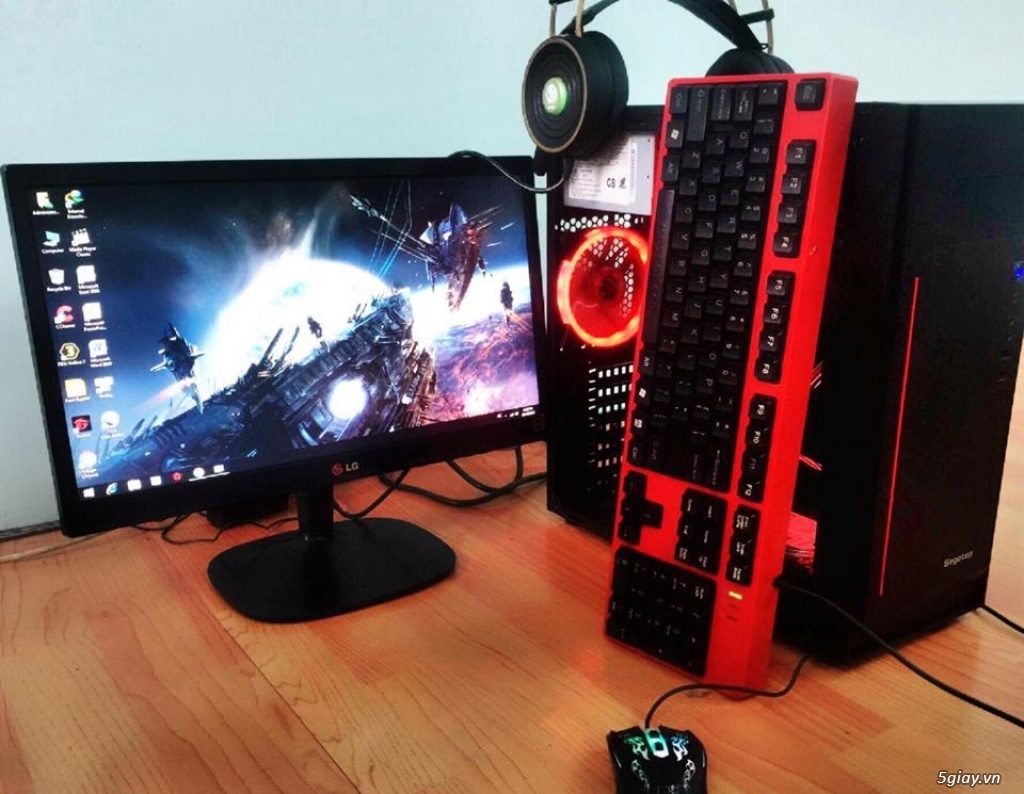 THÙNG PC CORE -I3 3240 VGA GT420 CHUẨN LOL | 5giay