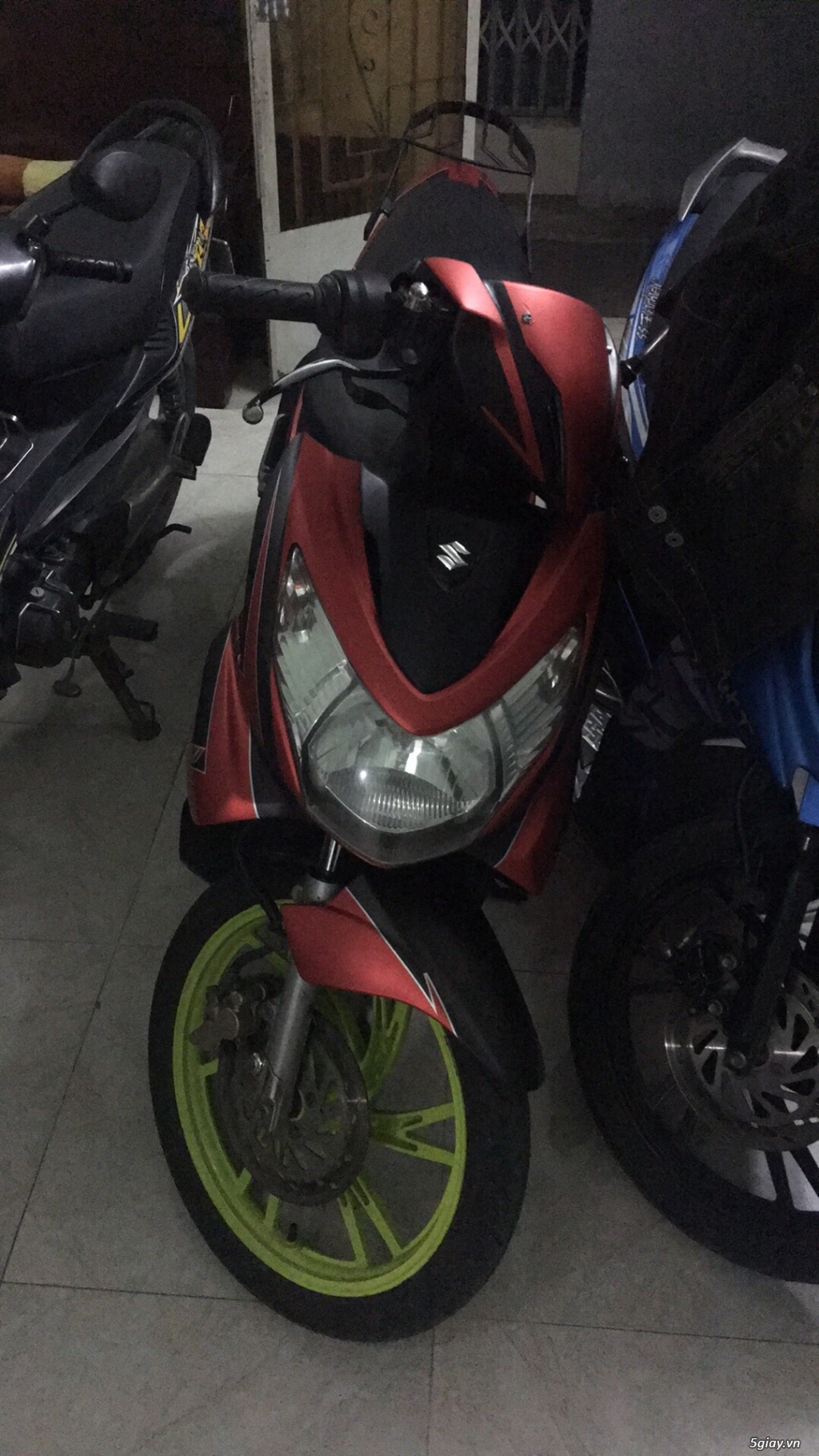 Hayate sc đen đỏ 2009 lên 61 jvt và kiểng nhẹ | 5giay