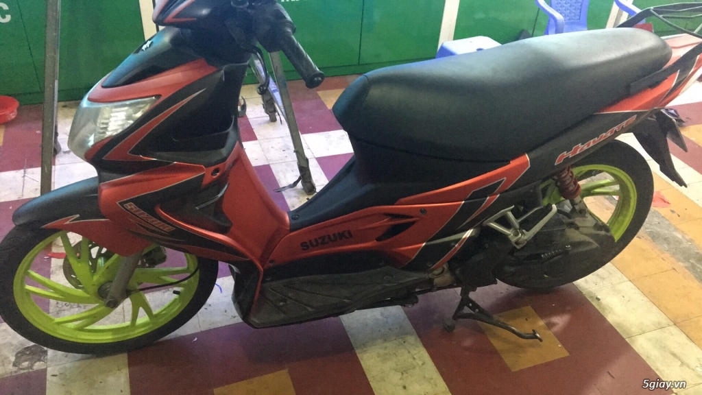 Hayate sc đen đỏ 2009 lên 61 jvt và kiểng nhẹ | 5giay