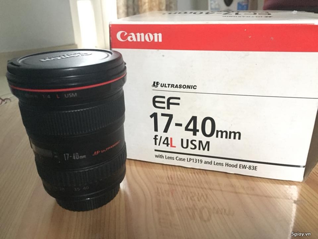 canon 17-40L fullbox | 5giay