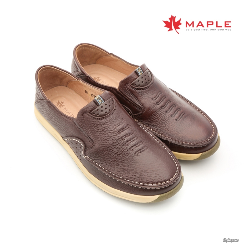 [Maple Shoes] Tưng bừng khuyến mãi cuối năm giày mọi nam cao cấp | 5giay