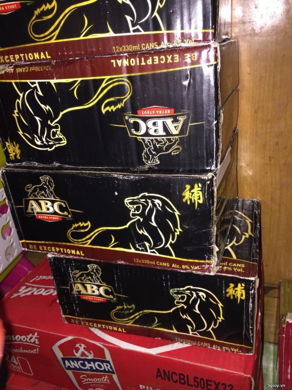Bia Angkor, Anchor, ABC nhập từ Cambodia tại hcm | 5giay
