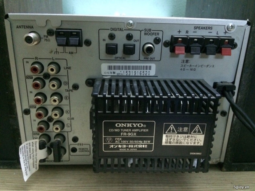 Dàn Onkyo 9gx. Loa Onkyo D-052A. Loa gấu 70W | 5giay