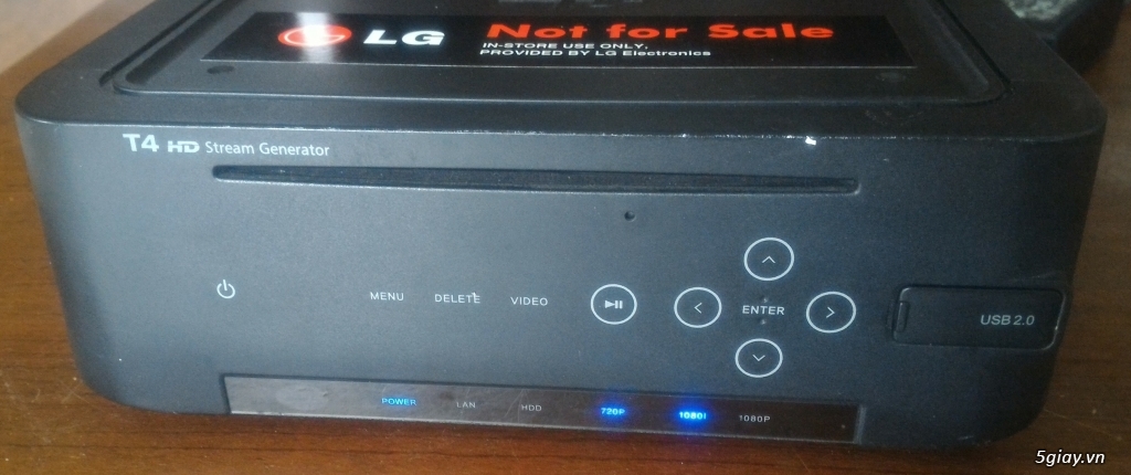 đầu 3D Media Player T4 HD Stream Generator LG Full Hd. | 5giay